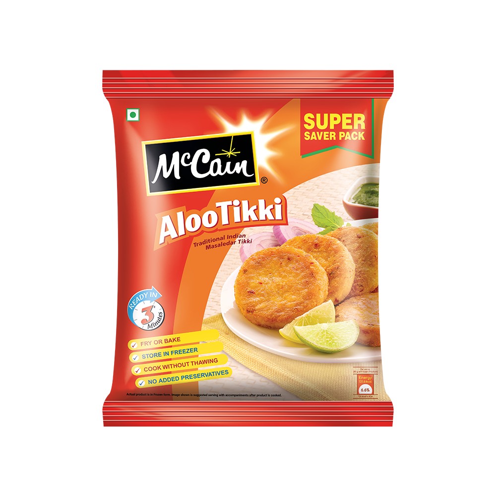 McCain Aloo Tikki (Frozen) Price - Buy Online at Best Price in India