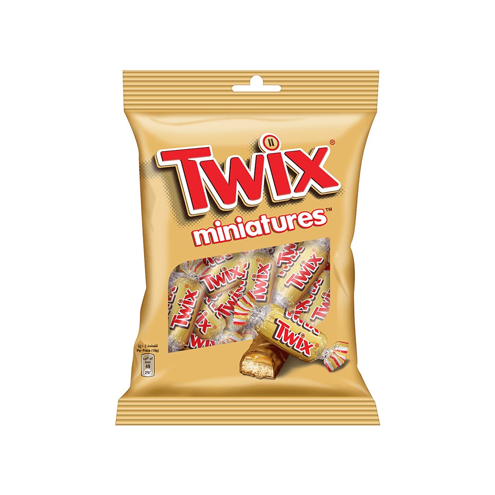 Twix Miniatures Chocolate Pack (Caramel) Price - Buy Online at Best ...