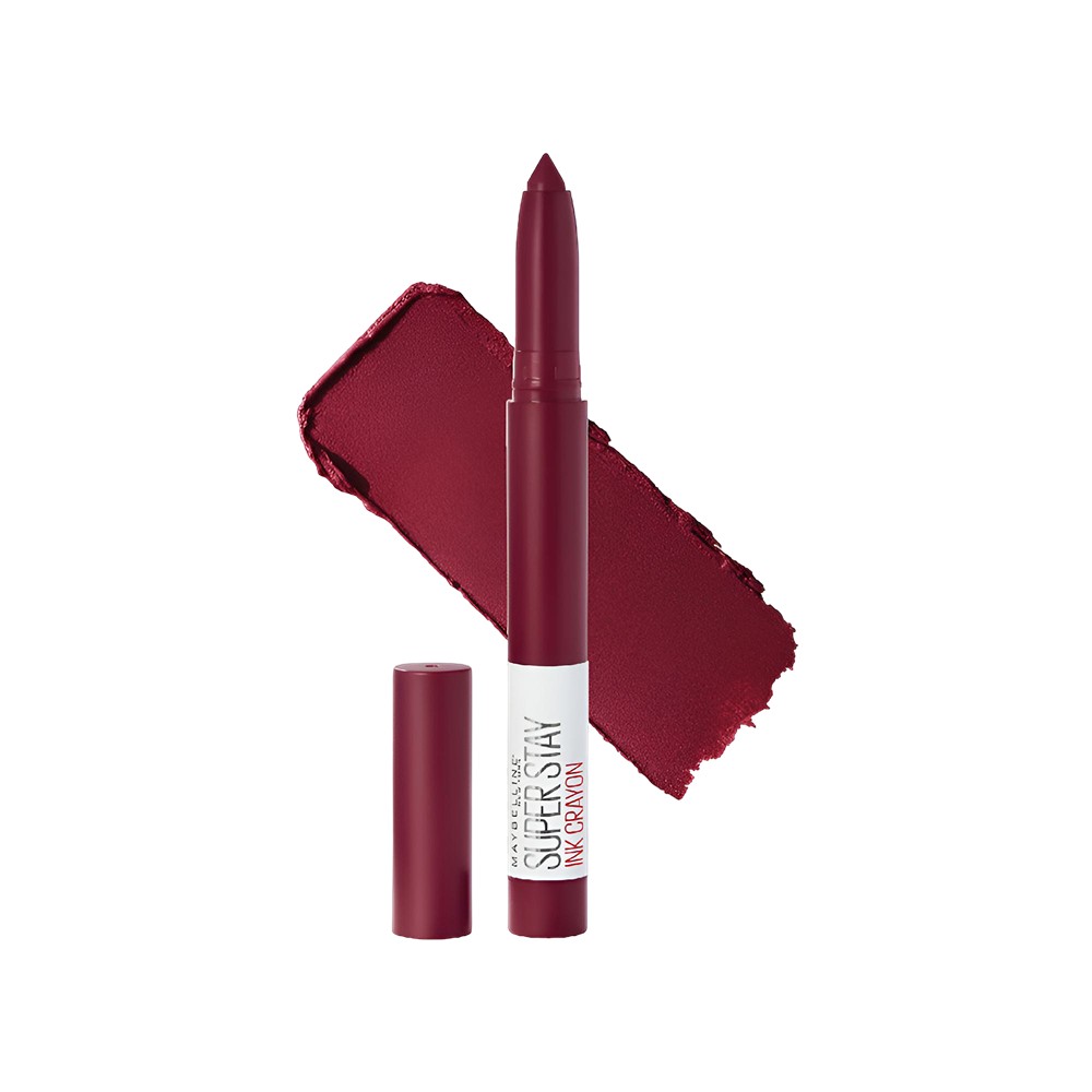 Maybelline New York Super Stay Ink Crayon Lipstick (Make it Happen 55 ...