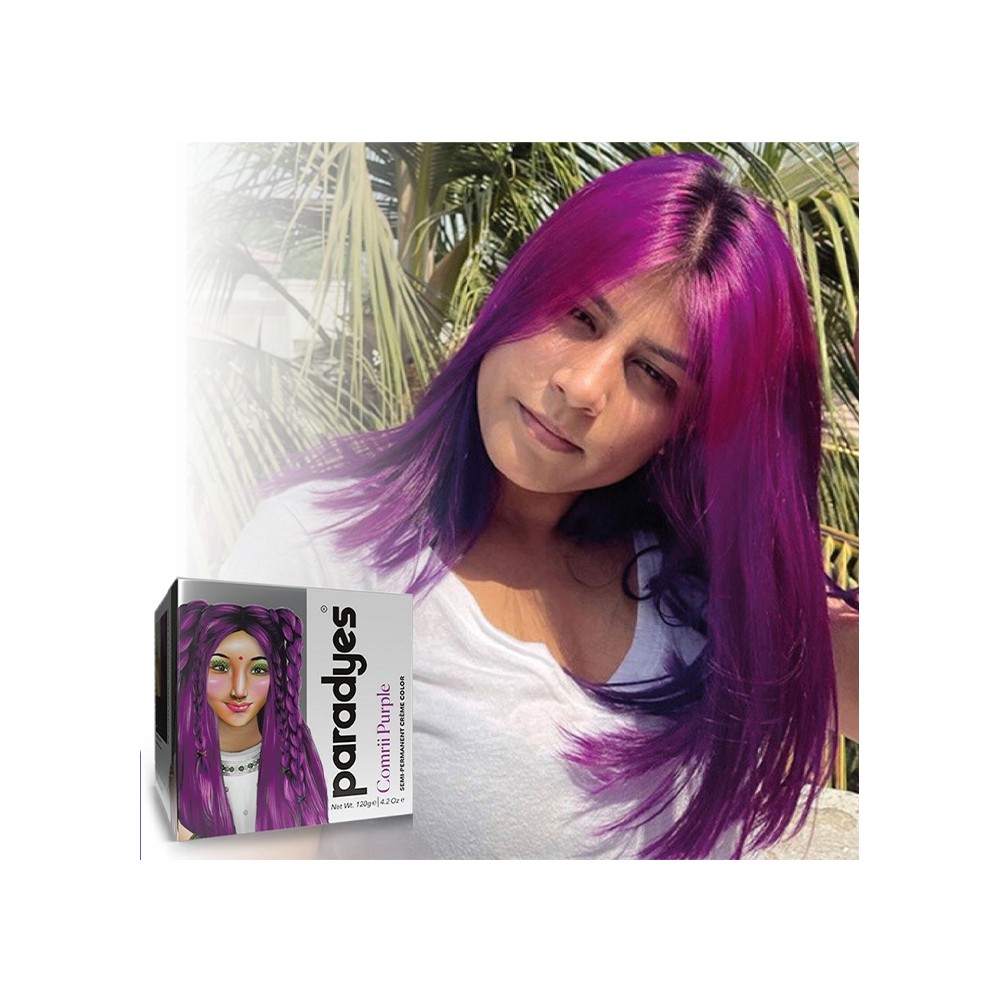 Paradyes Hair Colour (Comrii Purple) Price - Buy Online at Best Price ...