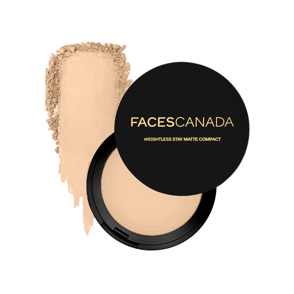 Faces Canada Weightless Matte Finish Compact (Natural 02) Price - Buy ...