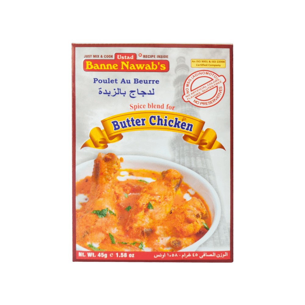 Ustad Banne Nawab's Butter Chicken Masala Price - Buy Online at Best ...