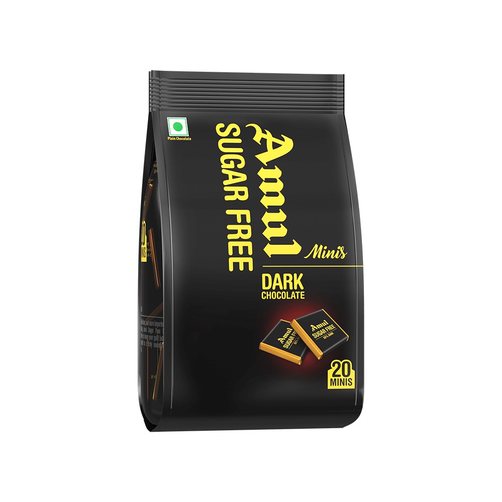 Amul Sugar Free Dark Chocolate Minis Price - Buy Online at Best Price ...