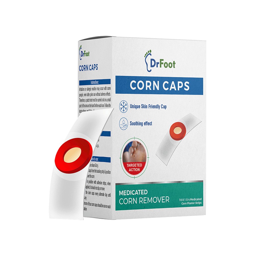 Dr Foot Corn Caps Adhesive Bandage (Medicated Plaster) Price - Buy ...