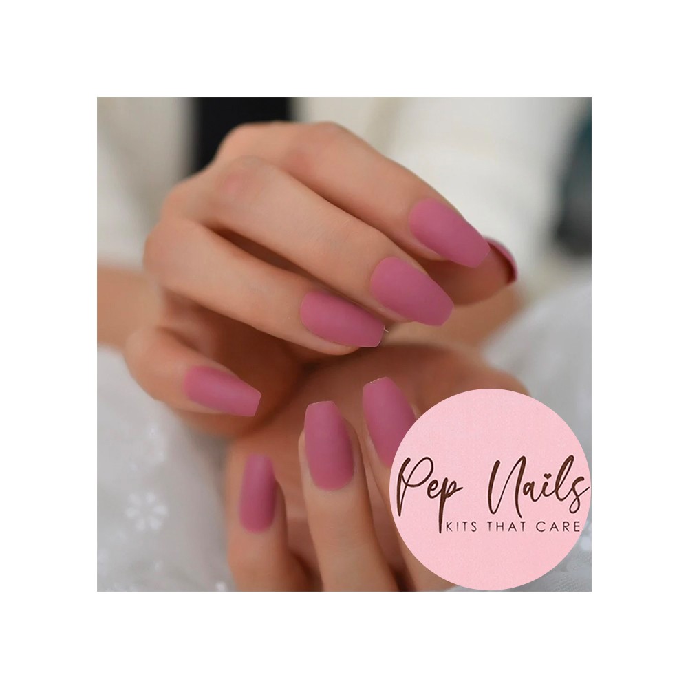 Pep Nails Luxury Press On Nails Kit (Terra Cotta) Price - Buy Online at ...
