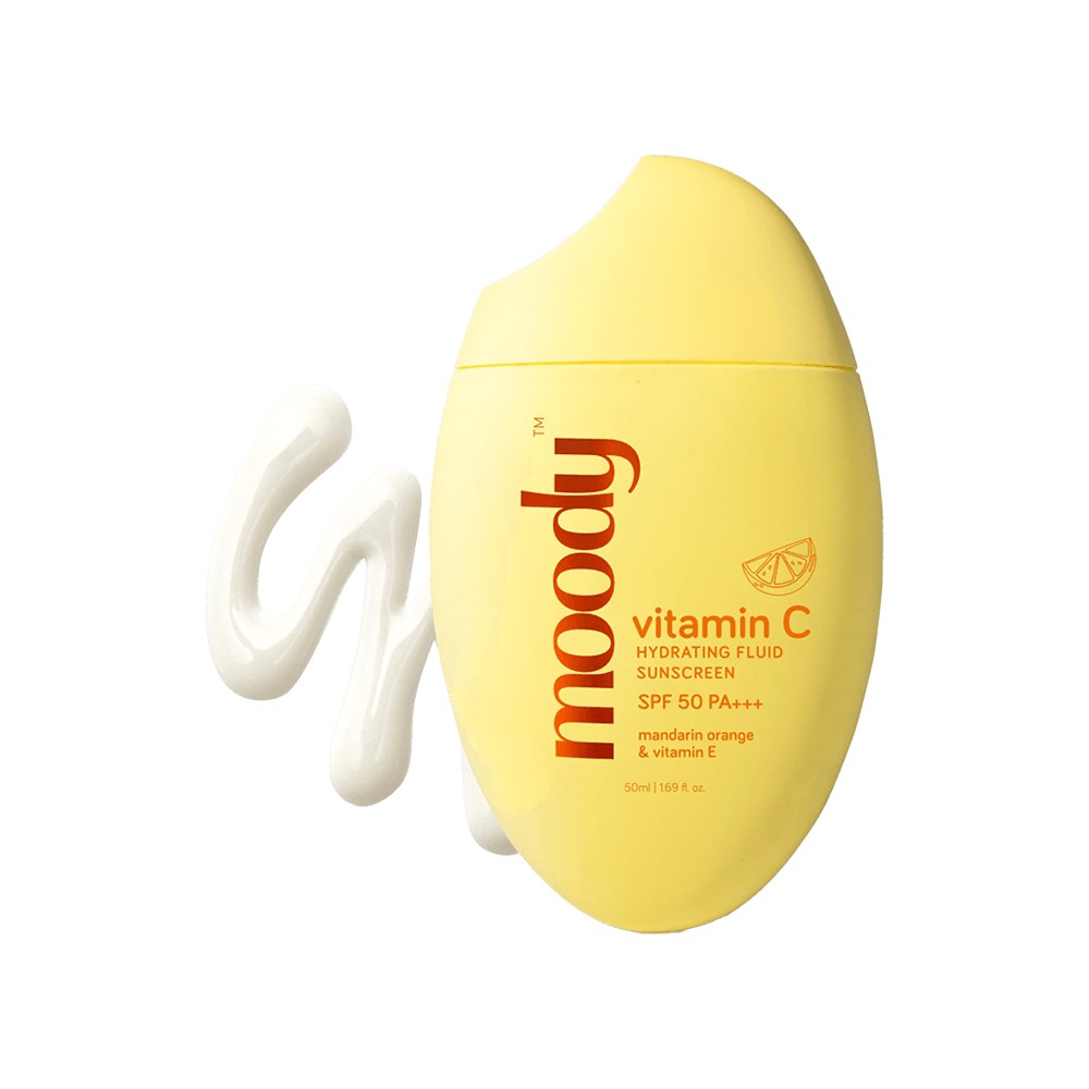 Moody Vitamin C Sunscreen (SPF 50 PA +++) with Mandarin Orange ...