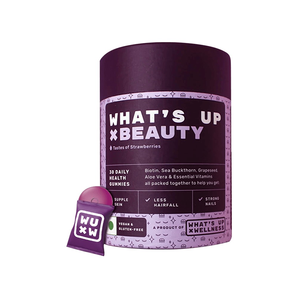 What's Up Wellness Beauty Gummies Hair & Skin Supplements Price - Buy ...