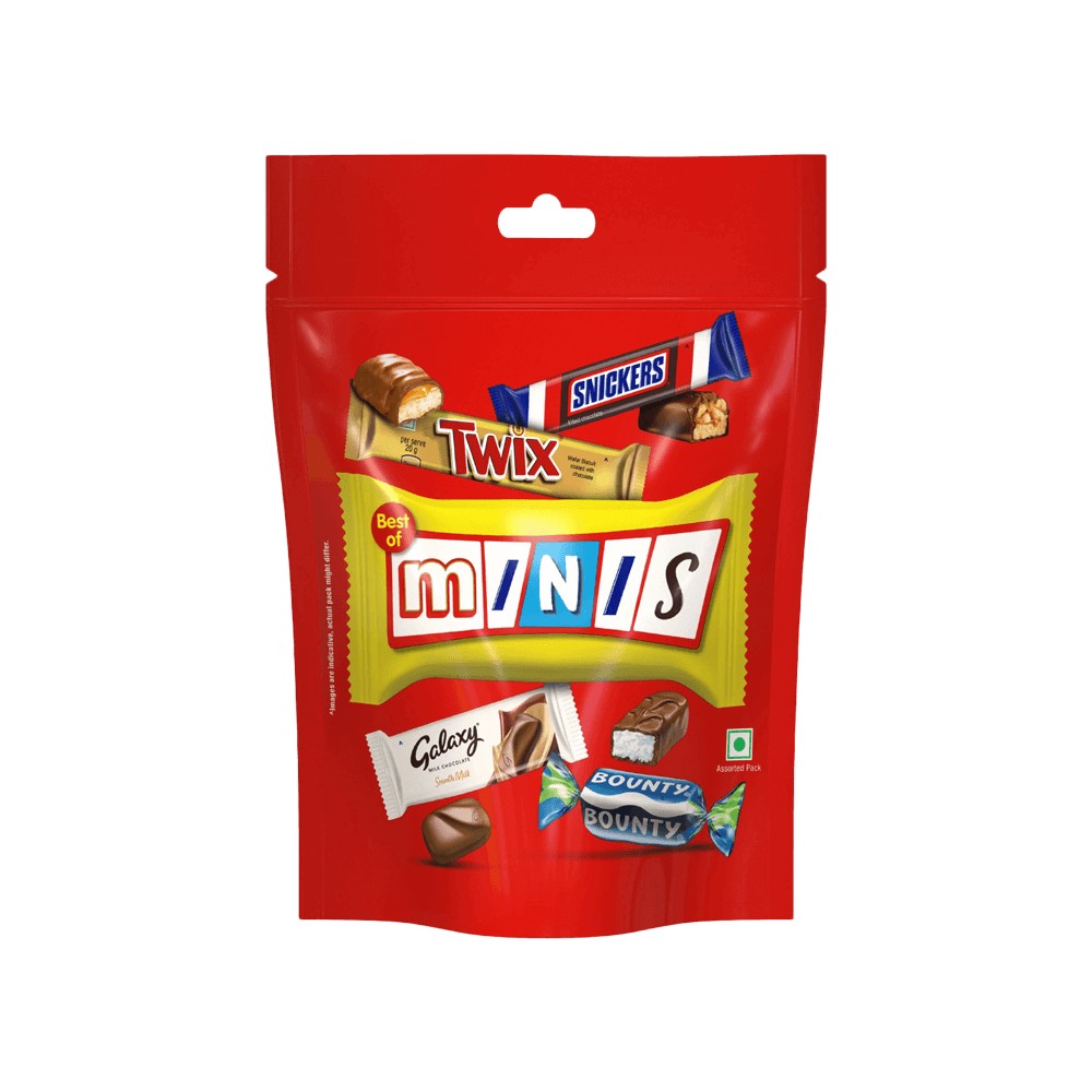 Mars Minis Assorted Chocolate Pack Price - Buy Online at ₹199 in India