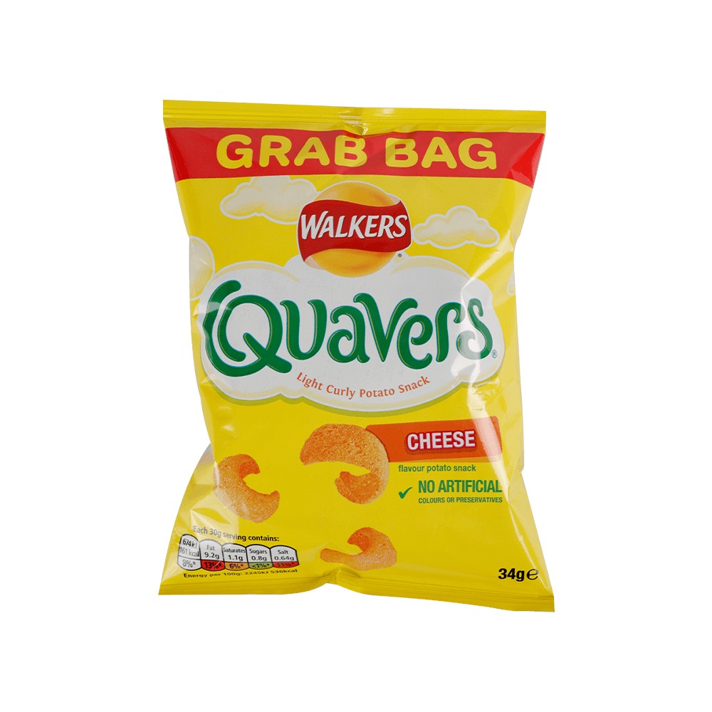 Walkers Quavers Cheese Crisps Price - Buy Online at Best Price in India
