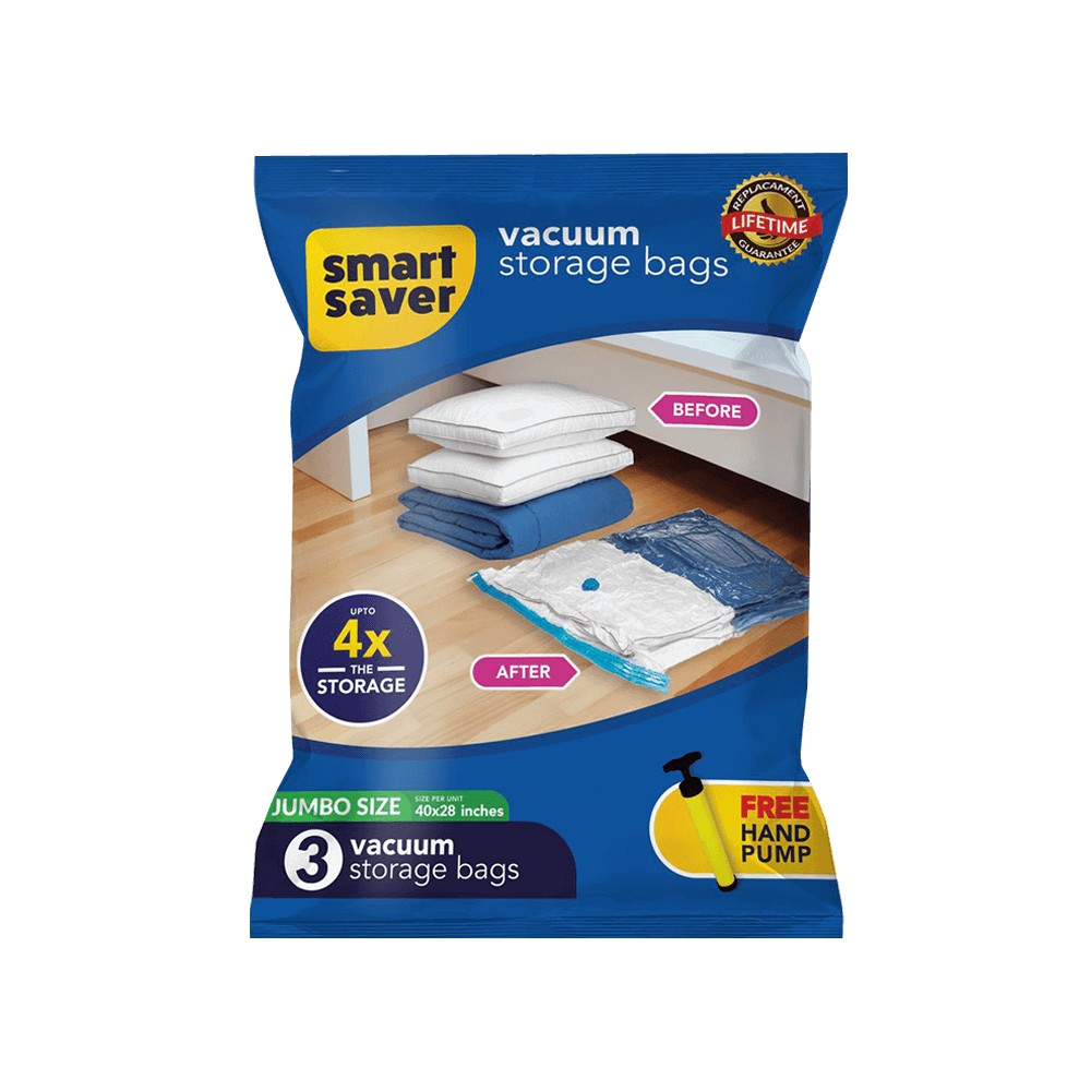 Smart Saver Plastic Vacuum Storage Bags (Jumbo) Price - Buy Online at ...