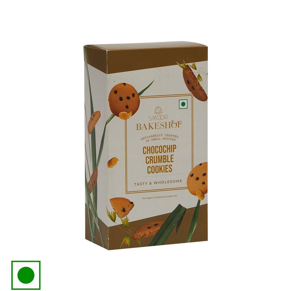 Smoor Bakeshop Chocochip Crumble Cookies Price - Buy Online at Best ...