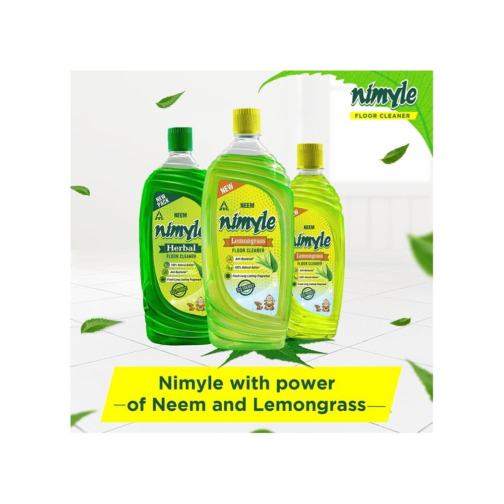 ITC Nimyle Neem and Lemongrass Floor Cleaner (500 ml) - Pack of 2 Price ...