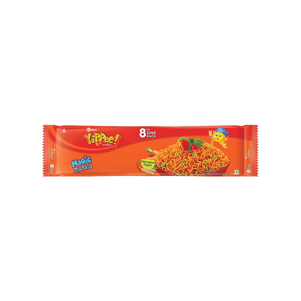 Sunfeast Yippee Magic Masala Instant Noodles Price - Buy Online at ₹90 ...