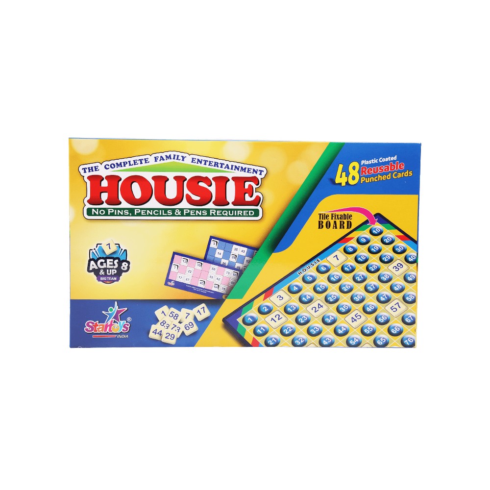 Star toys Housie Deluxe Tambola Board Game Price - Buy Online at Best ...