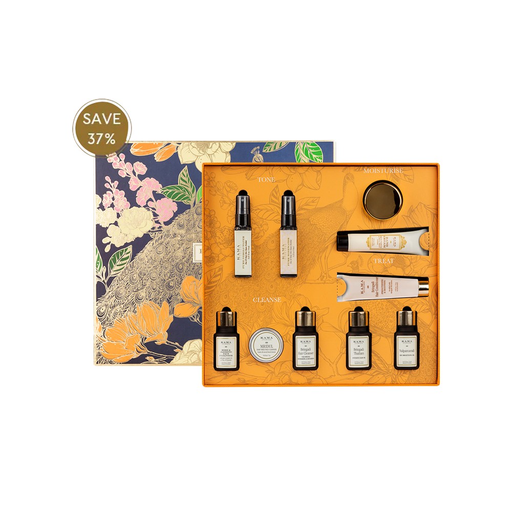 Kama Ayurveda 10 Piece Bestseller Gift Set Price - Buy Online at ₹1150 ...