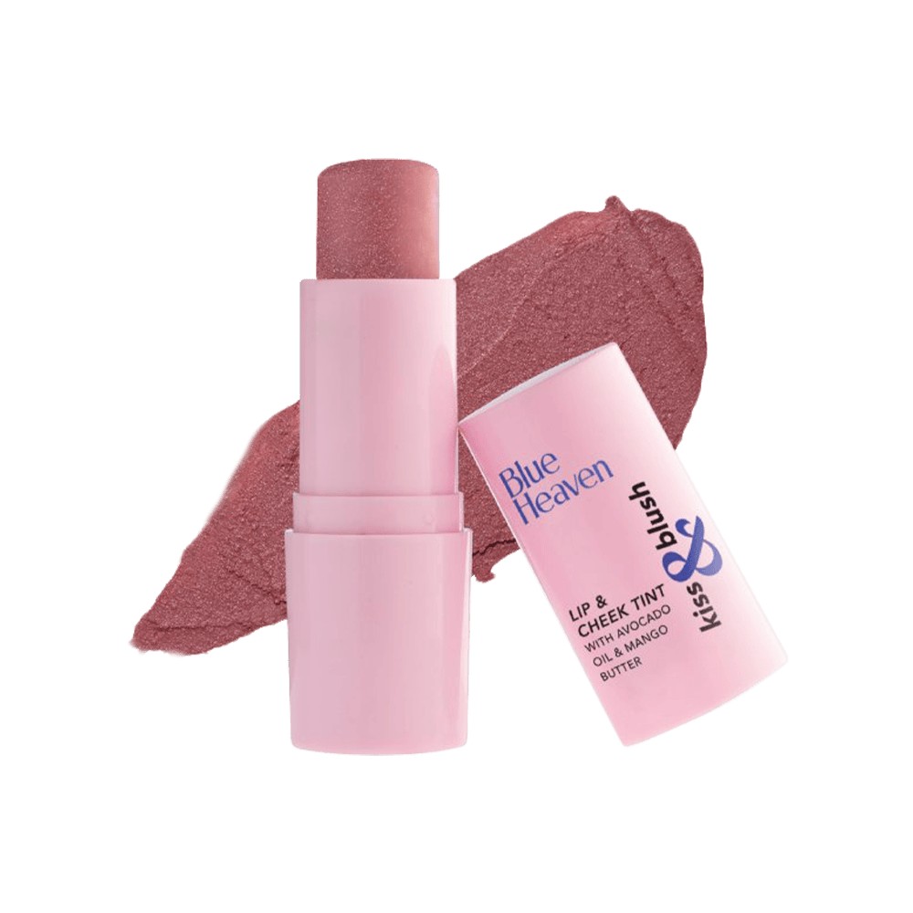 Blue Heaven Kiss & Blush Lip & Cheek Tint (Roasted Berry) Price - Buy ...