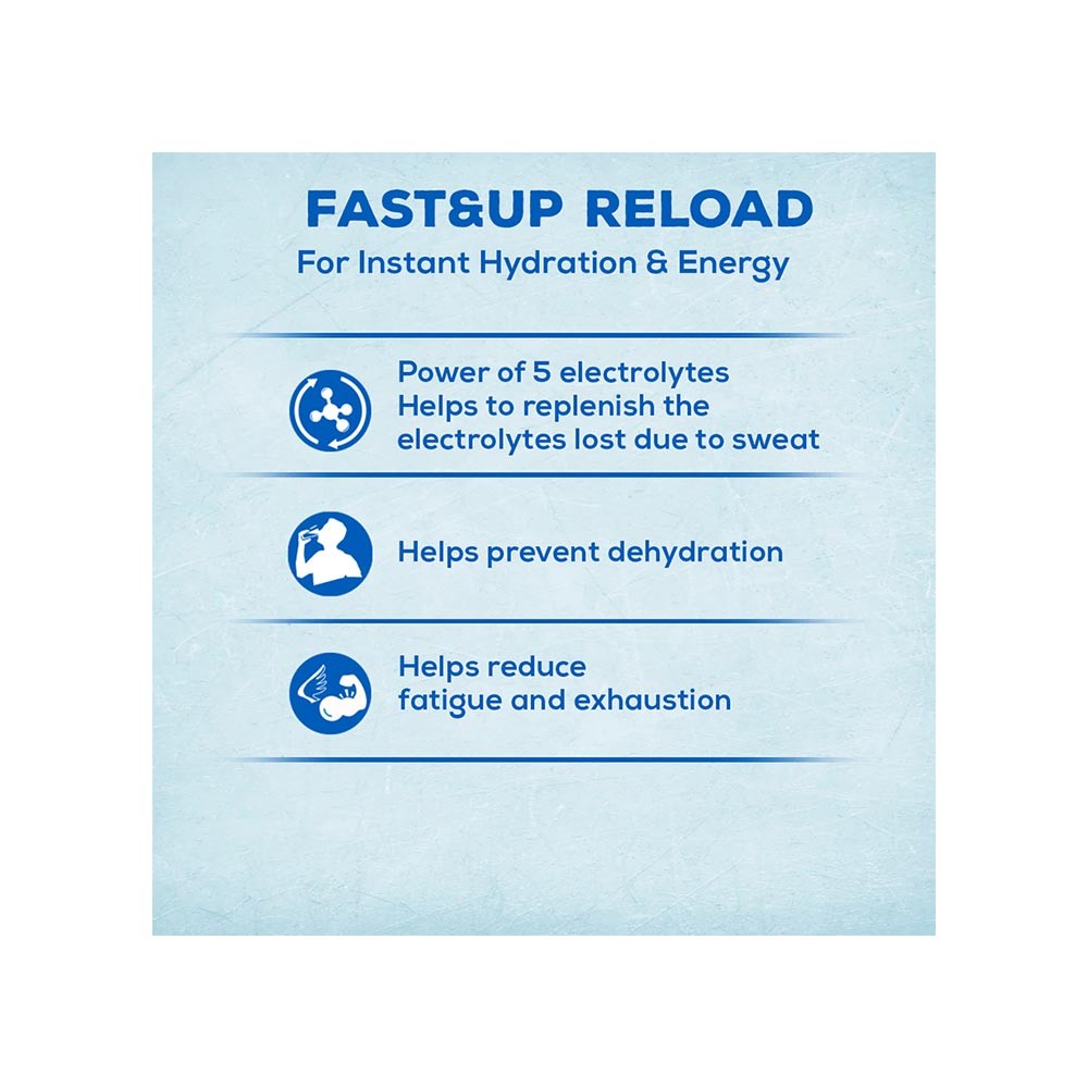 Fast&Up Reload Energy Drink Effervescent Tablets Cola Flavour - Pack of ...