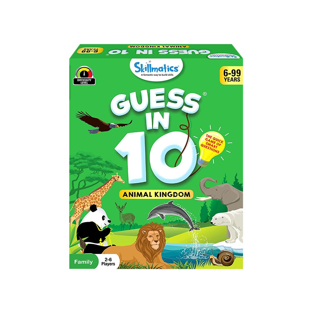 Skillmatics Guess in 10 Animal Kingdom Card Game (6+ years) Price - Buy ...