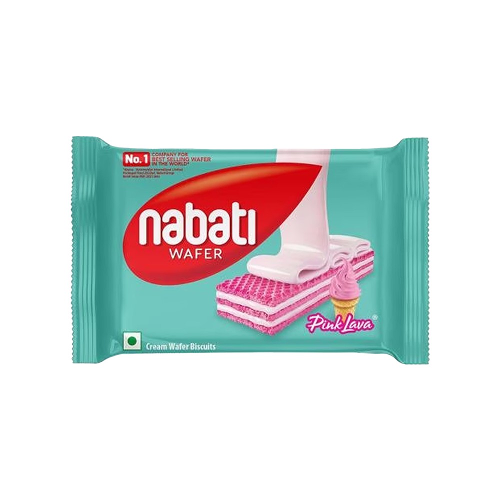 Nabati Pink Lava Cream Wafer Biscuit Price - Buy Online at Best Price ...