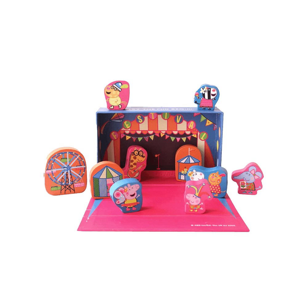 Shumee Peppa Pig Festival Fun Play Blocks Game (3 - 5 years) Price ...