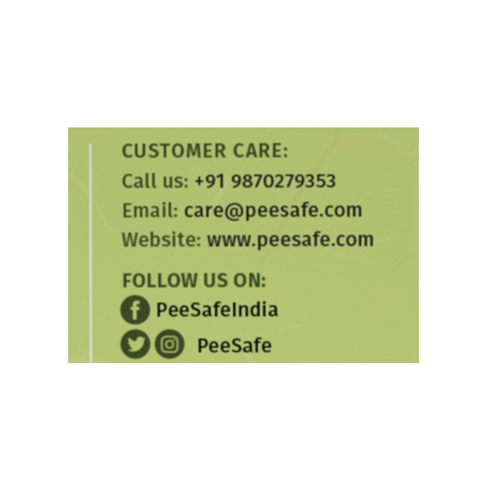 Pee Safe Aloe Vera Panty Liners Menstrual Cup Medium Combo Price