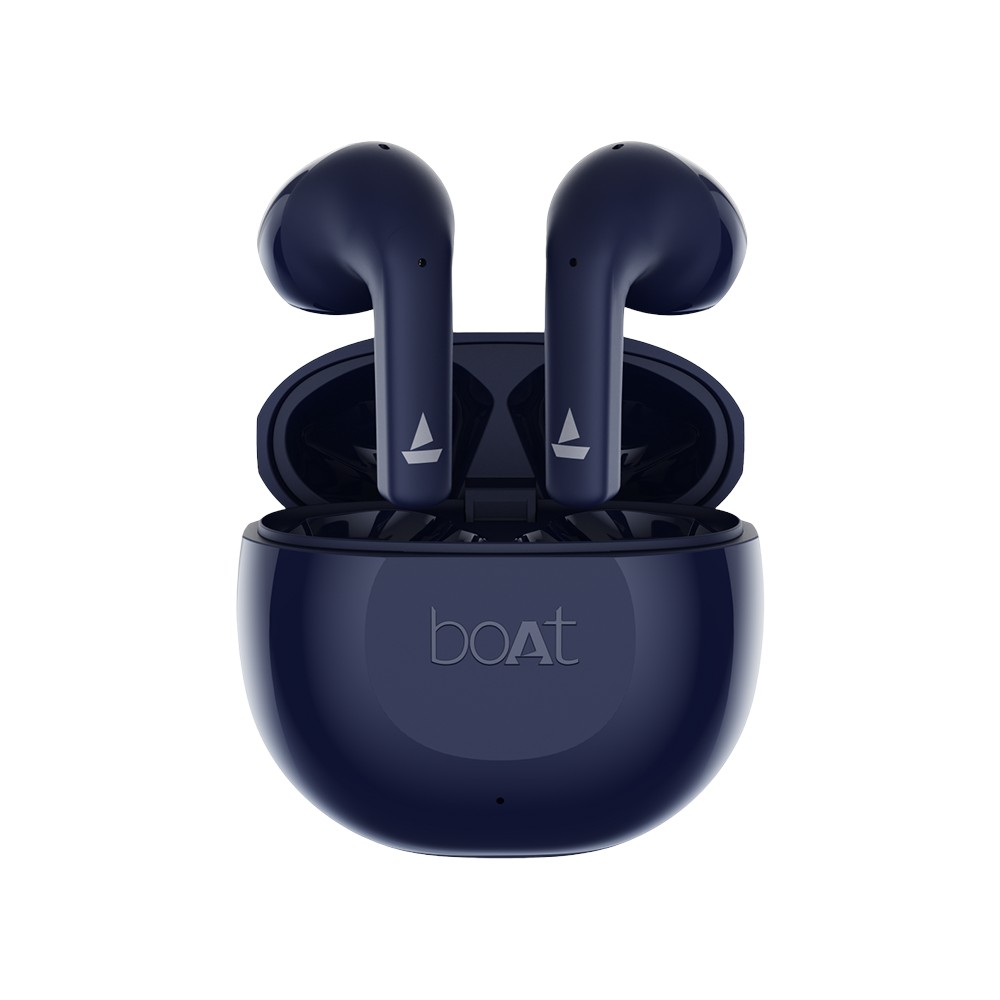 boAt Airdopes 125 TWS Earbuds (Interstellar Blue) Price - Buy Online at ...