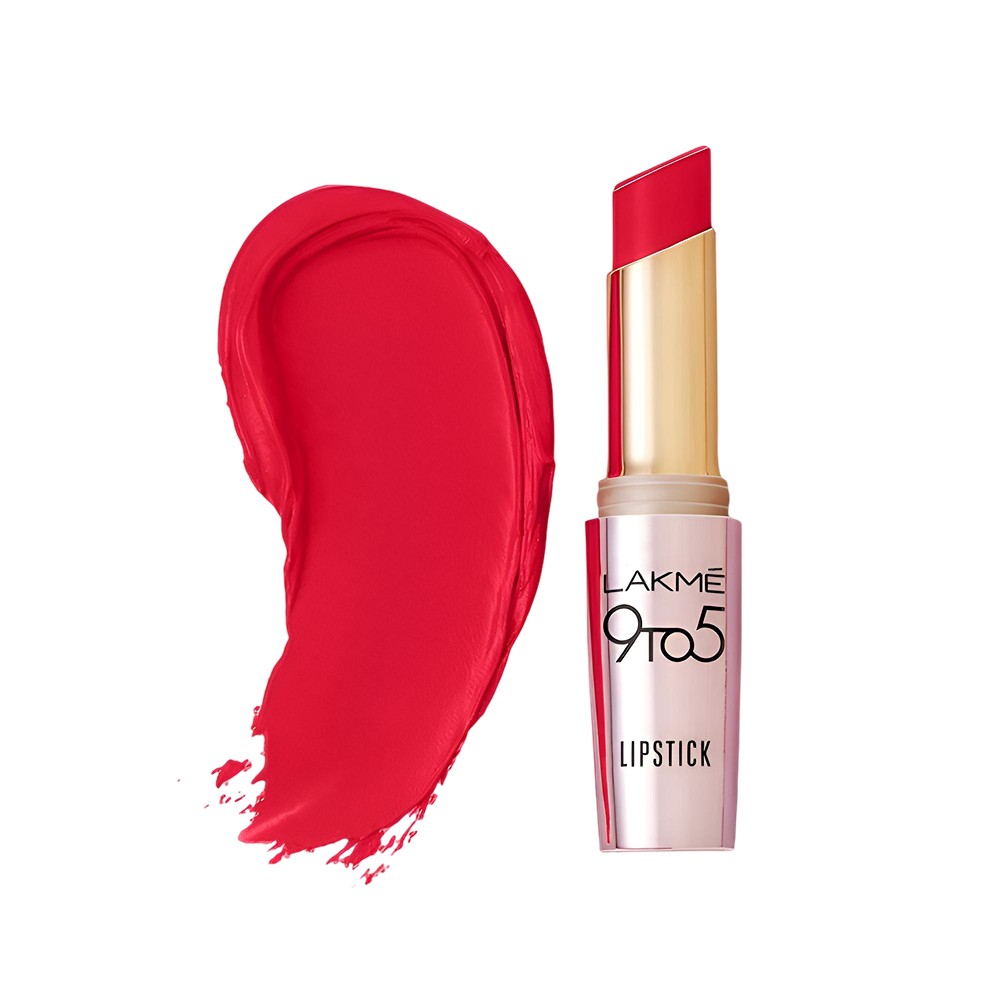 Lakme 9To5 Primer + Matte Lipstick (Red Coat MR2) Price - Buy Online at ...