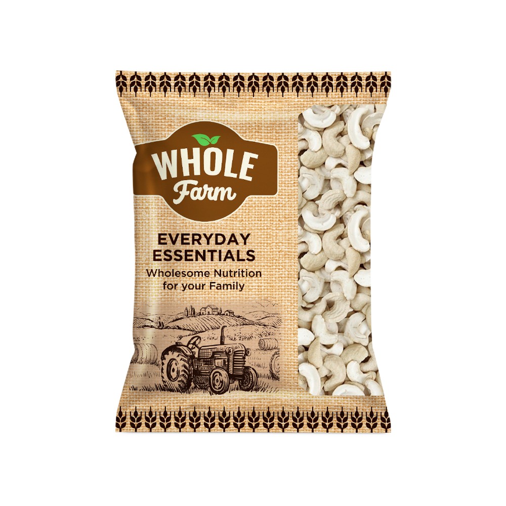 Whole Farm Premium Cashew - 2 Halves Price - Buy Online at ₹136 in India