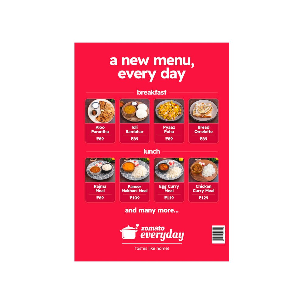 Zomato Everyday Flyer Sample Price - Buy Online at Best Price in India