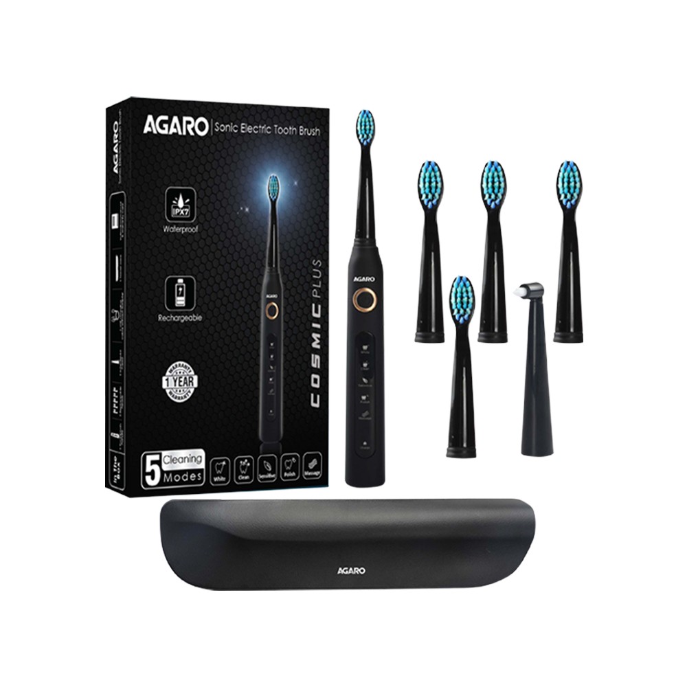 Agaro Cosmic Plus Sonic Electric Toothbrush Price - Buy Online at ₹1699 ...