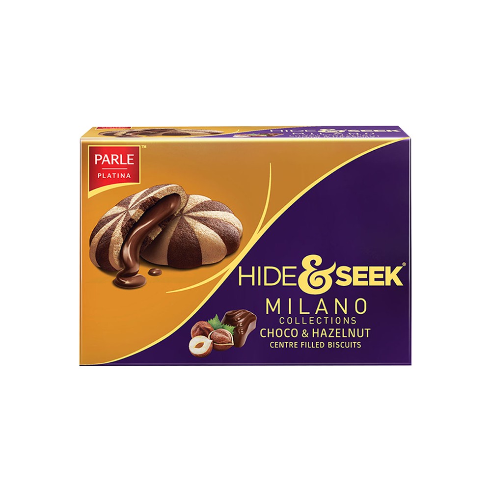 Hide & Seek Milano Center Filled Biscuits (Choco & Hazelnut) Price ...