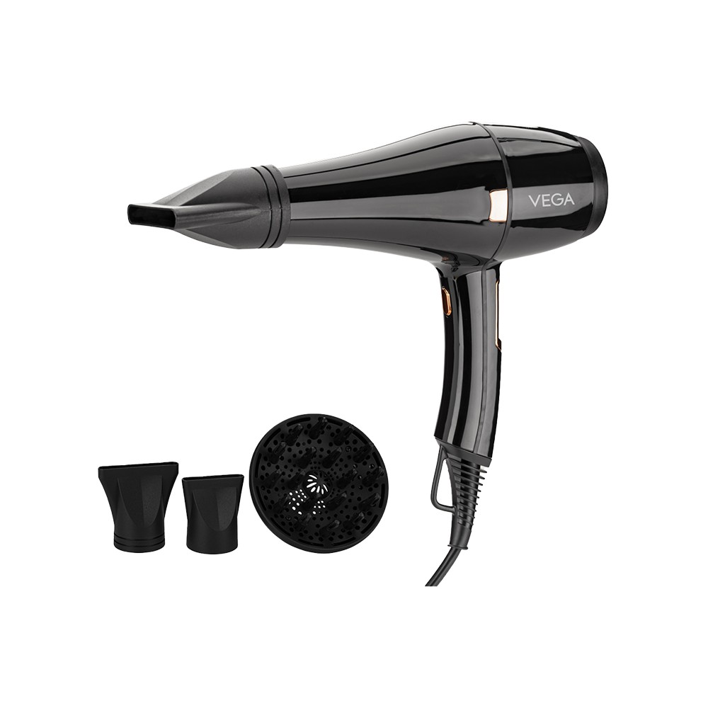 Vega Pro-Xpert Hair Dryer (Black, 2200W, VHDP-03) Price - Buy Online at ...