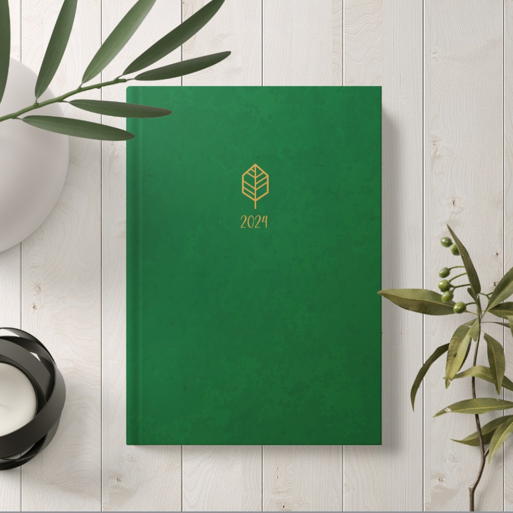 Paperkraft Signature Series 2024 Single Line Diary (A5, 176 Pages ...