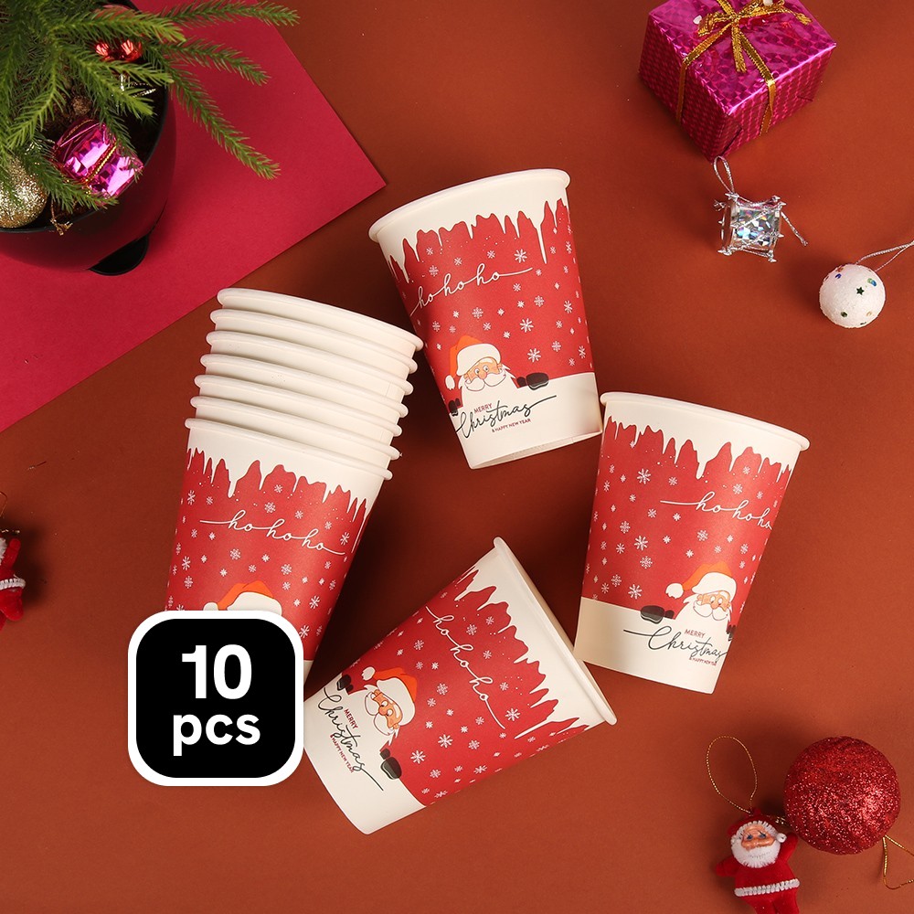 Corepac Christmas Party Disposable Glass - (350 ml) (350 ml) Price ...