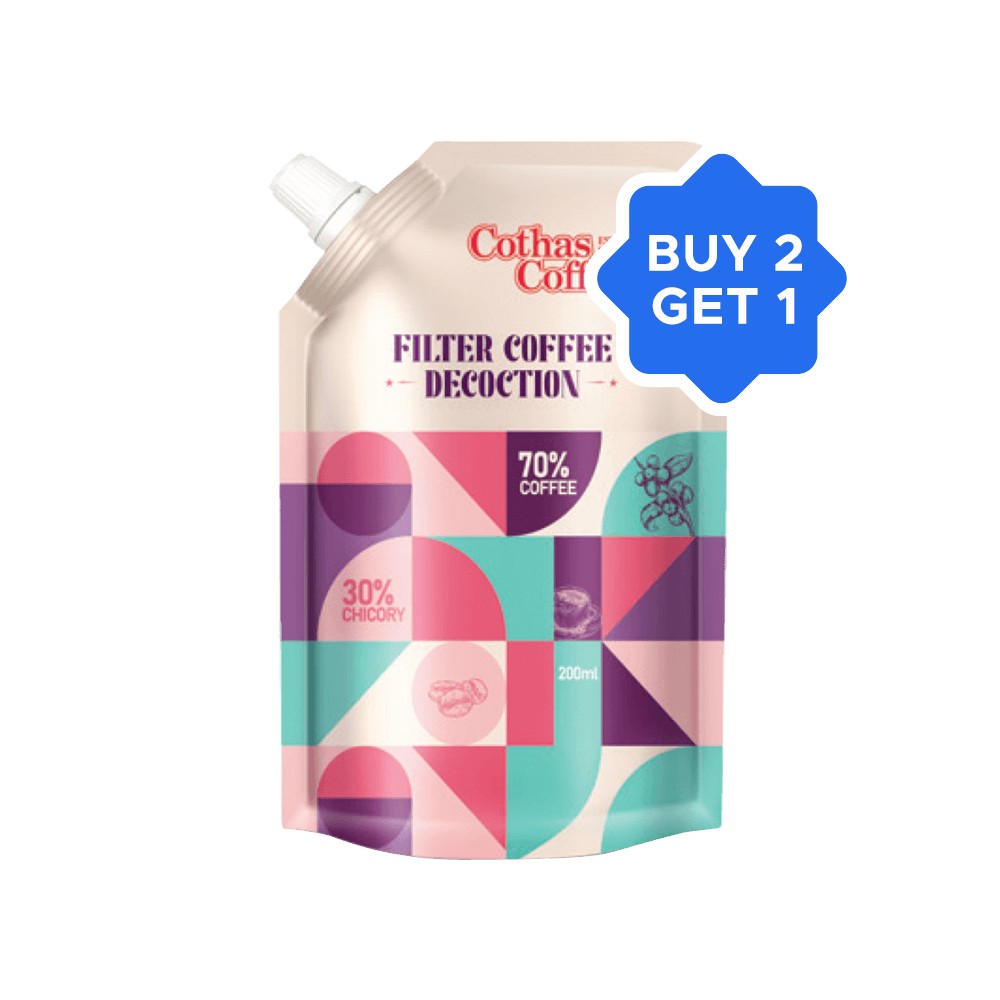 Cothas Filter Coffee Decoction (70% Coffee, 30% Chicory) - Buy 2 Get 1 ...