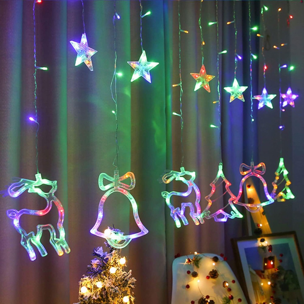 Curtain String Christmas Light (Multicolor) - Quace Price - Buy Online ...