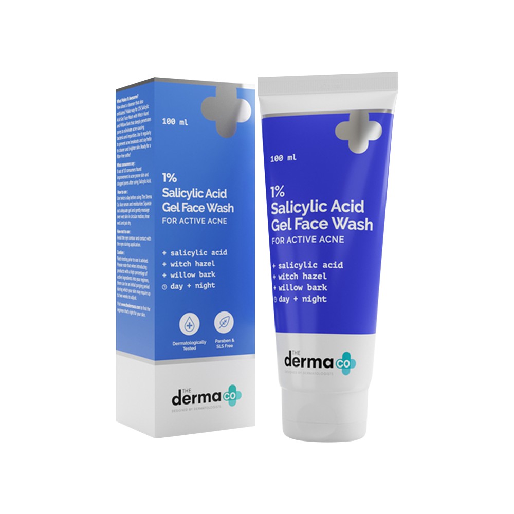 The Derma Co 1% Salicylic Acid Face Wash Price - Buy Online at ₹275 in ...