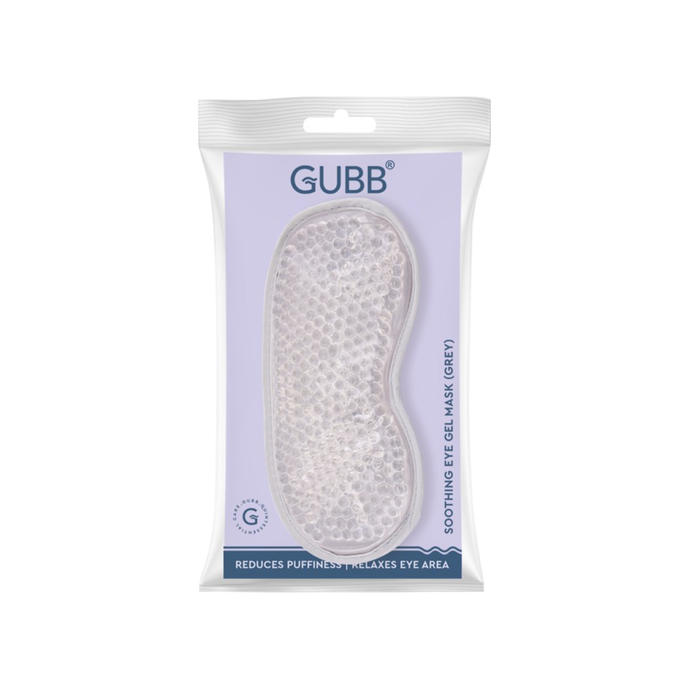 GUBB Soothing Gel Eye Mask (Grey) Price - Buy Online at ₹201 in India