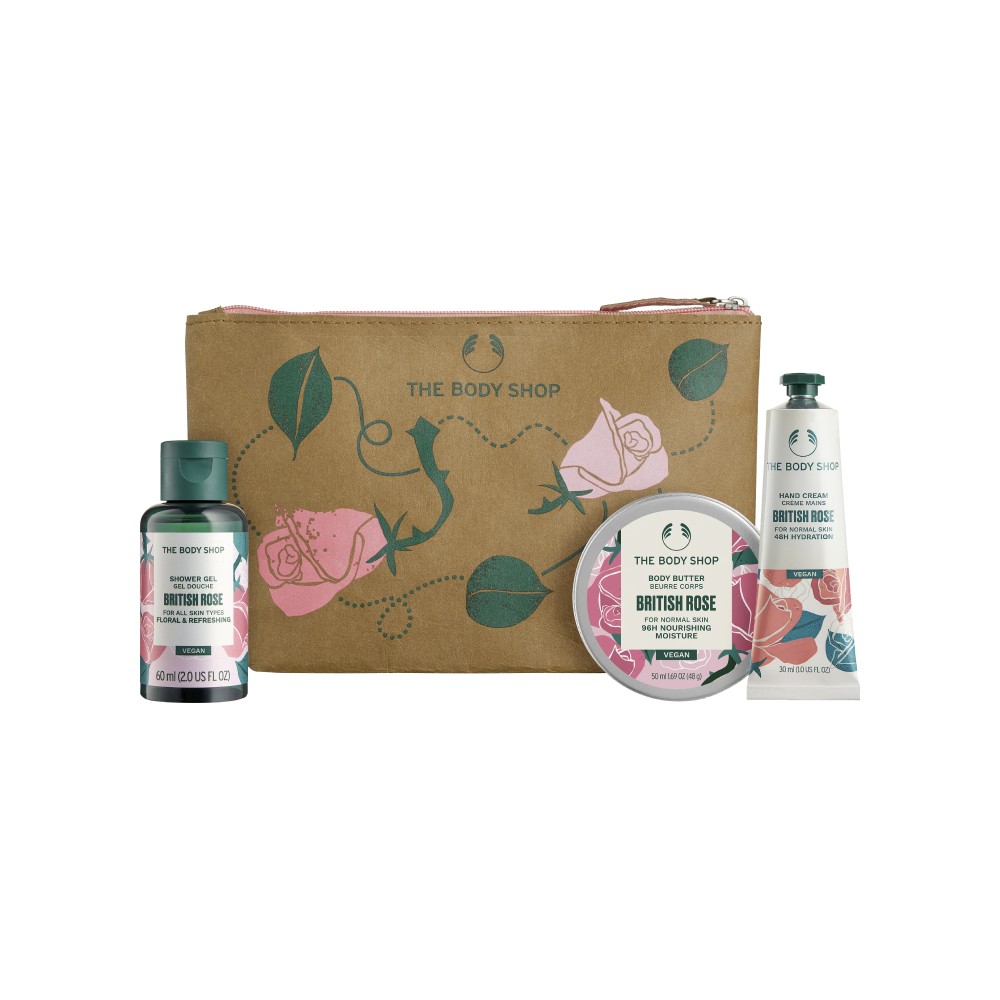 The Body Shop British Rose Bath & Body Gift Set Price - Buy Online at ...