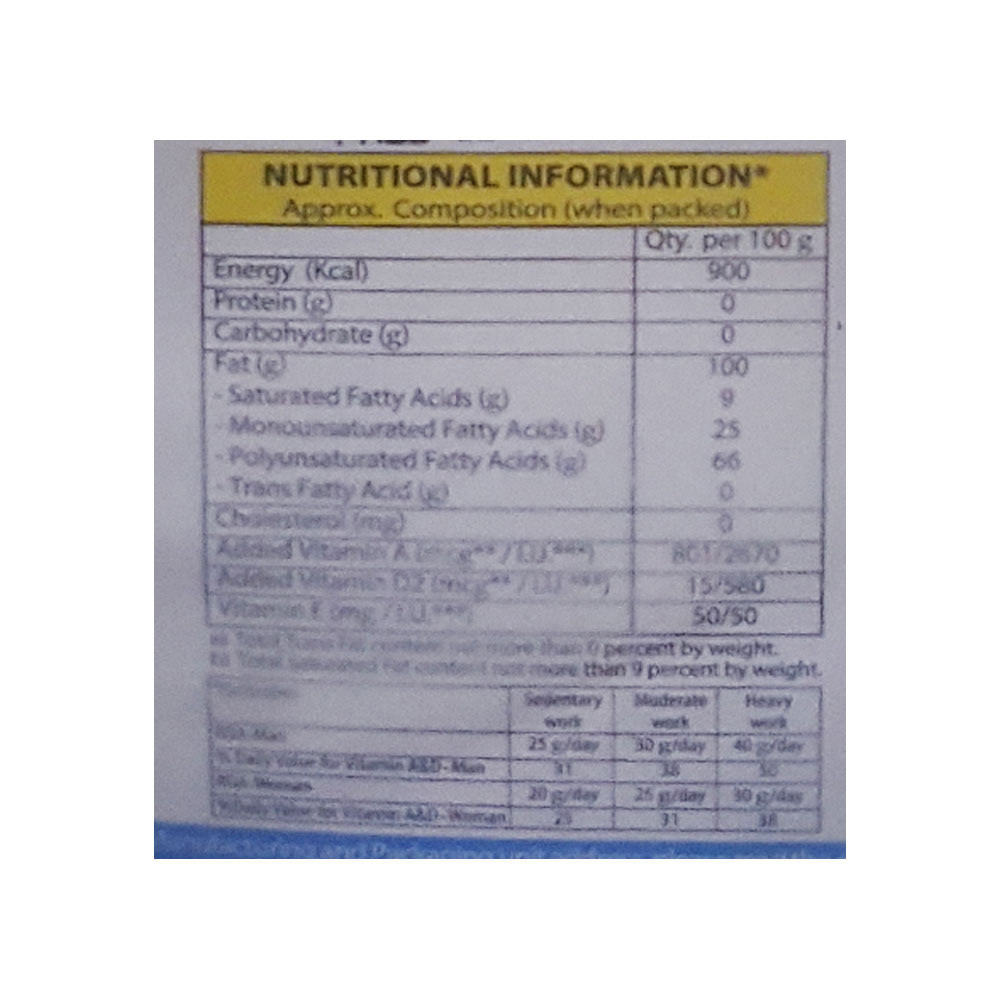 Sundrop Superlite Advanced Sunflower Oil Price - Buy Online at Best ...