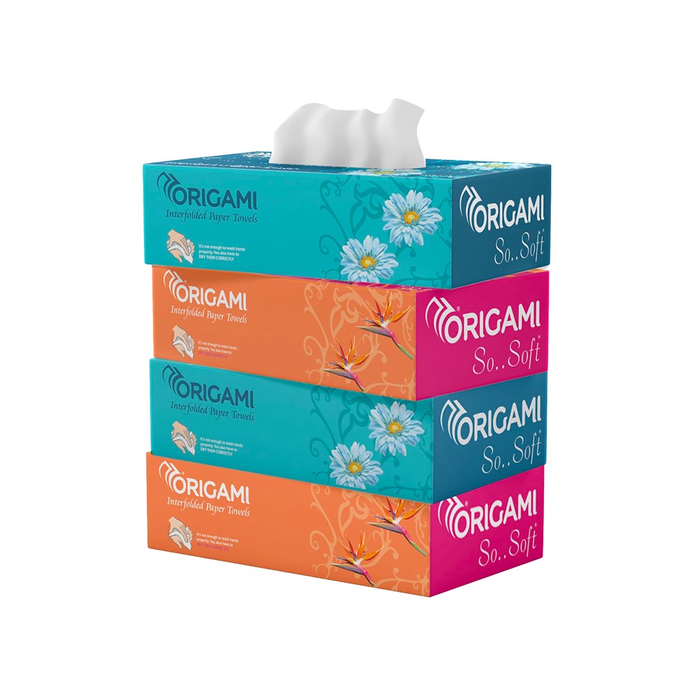 Origami So Soft 4 In 1 Face Tissue (2 ply) Price - Buy Online at ₹320 ...