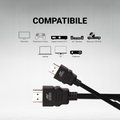 Ant Esports AEH0105 HD HDMI to HDMI Cable (Black) Price - Buy Online at ...