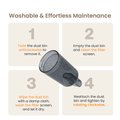 Ambrane MiniVac 02 Mini Vac-02 80W Wireless Handheld Vacuum Cleaner ...