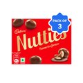 Cadbury Nutties Shaped Chocolates - Pack of 3 Price - Buy Online at ...