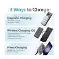Ambrane MagSafe Fast Wireless 10000 mah Power Bank (WLP-12, 10000 mAh ...