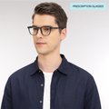 Lenskart Hustlr Powered Eyeglasses (Black, Full Rim, Square) Price ...