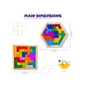 The Puzzl Co Wooden Tetris Jigsaw Puzzle for Kids Price - Buy Online at ...