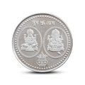 Joyalukkas 10 g, 99.9% Purity Laxmi Ganesh Silver Coin Price - Buy ...
