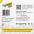 Hen Fruit -6 Farm Fresh Antibiotic Free White Protein Rich Eggs Price ...