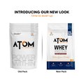 As-It-Is Nutrition ATOM Whey Protein Powder with Enzymes (Double Rich ...